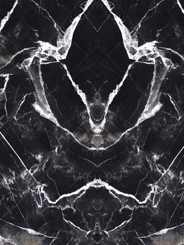 Calacatta Black Bookmatch- Marble Look Porcelain Slab|Sansam