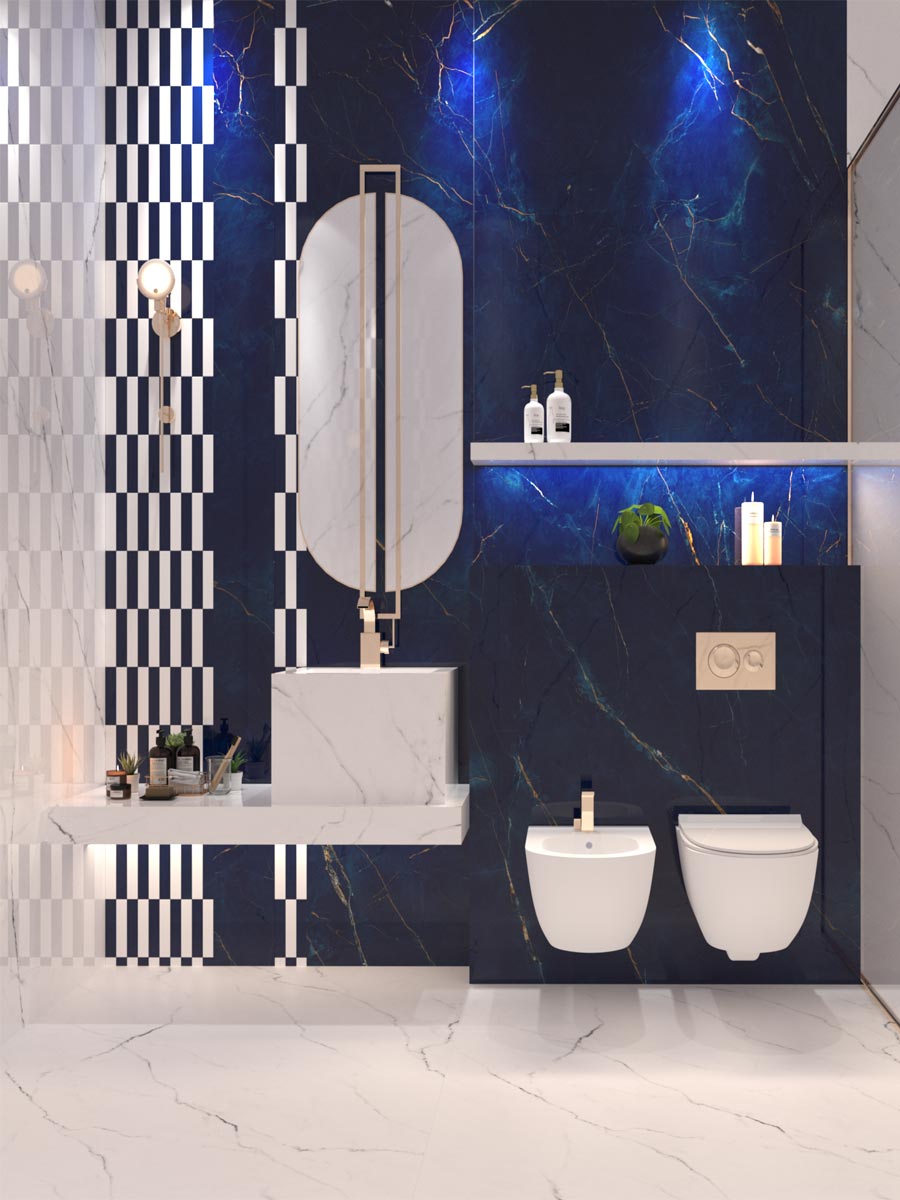 Stack Bond- Mosaico| Architectural Design | Sansam