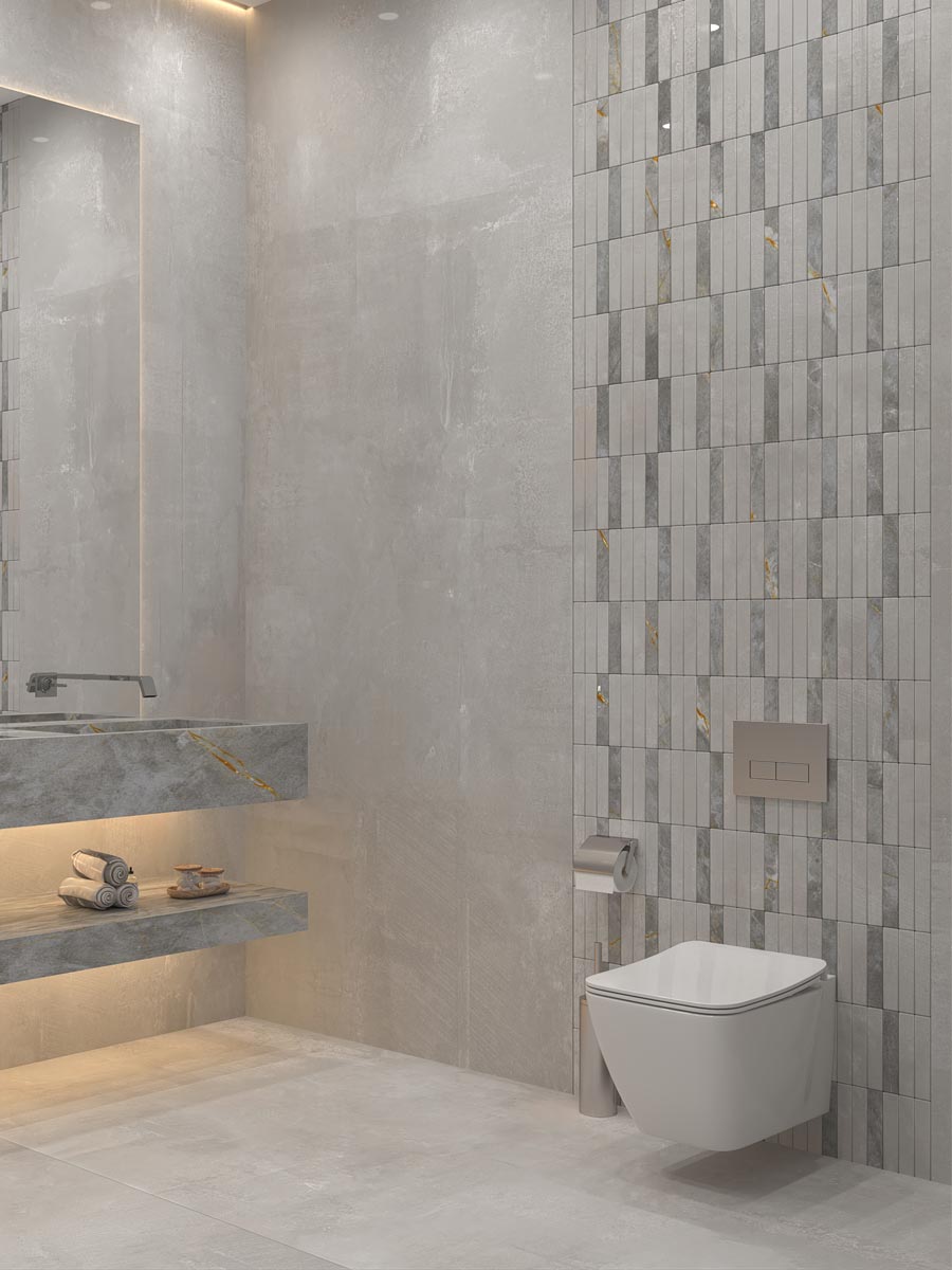 Stack Bond- Mosaico| Architectural Design | Sansam