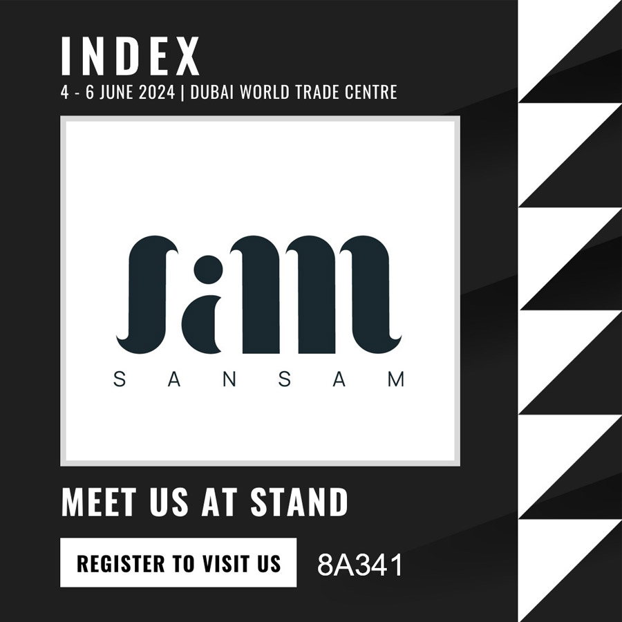Discover the Sansam Products during Index Exhibition