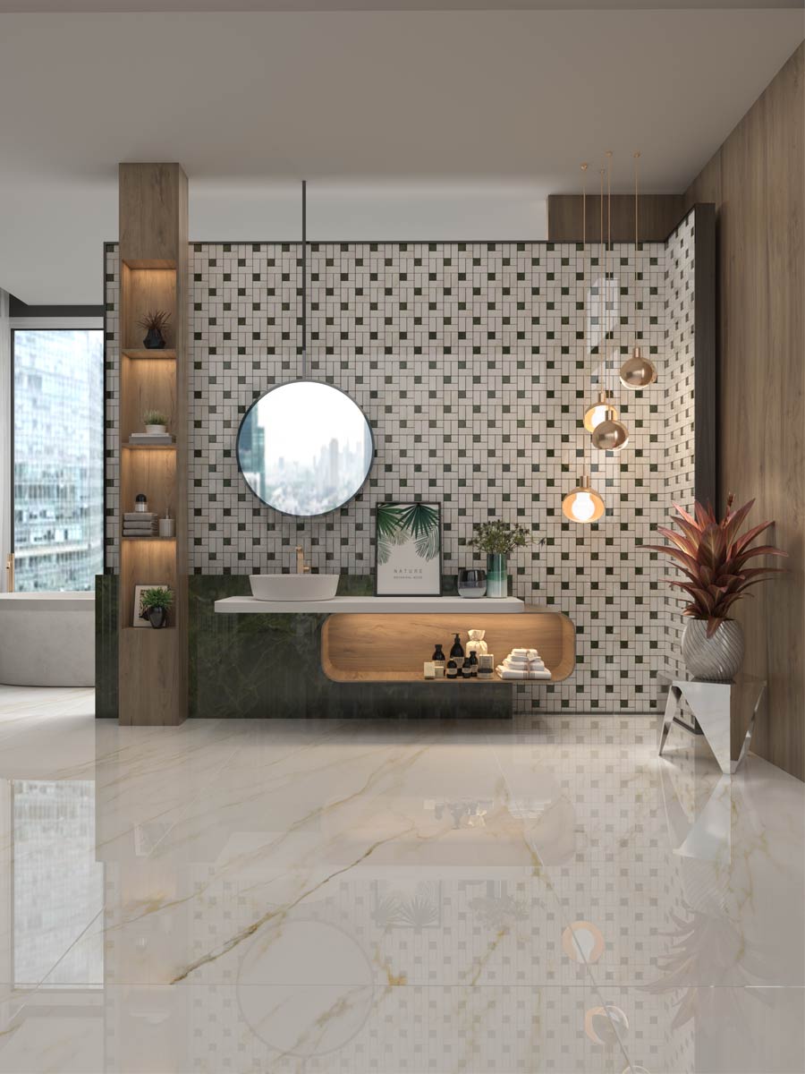 Basket- Mosaico| Architectural Design | Sansam