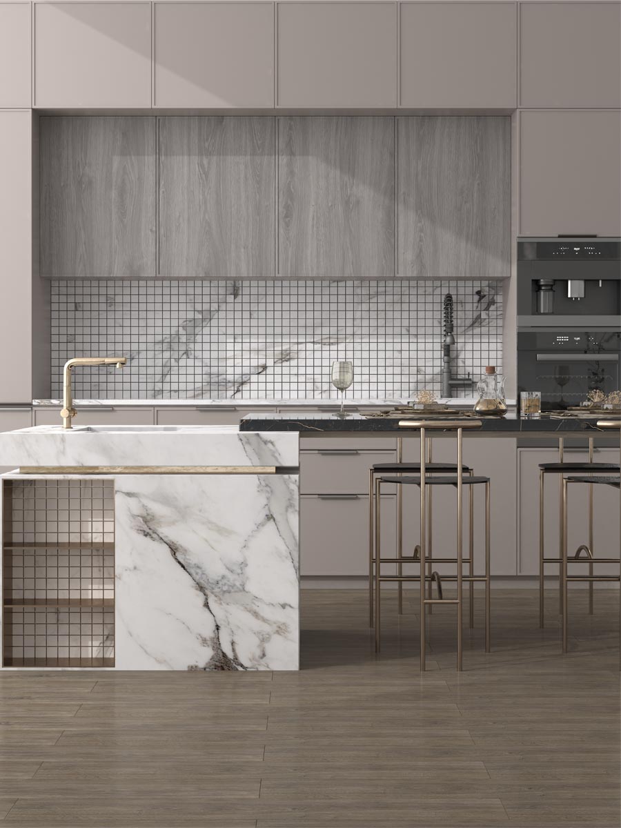 Square- mosaico| Architectural Design | Sansam