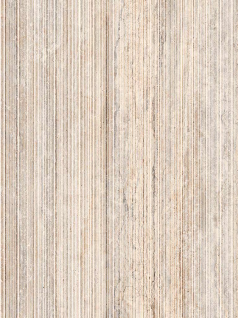 Exotic Travertine Ivory Stripe - Porcelain Slab| Sansam